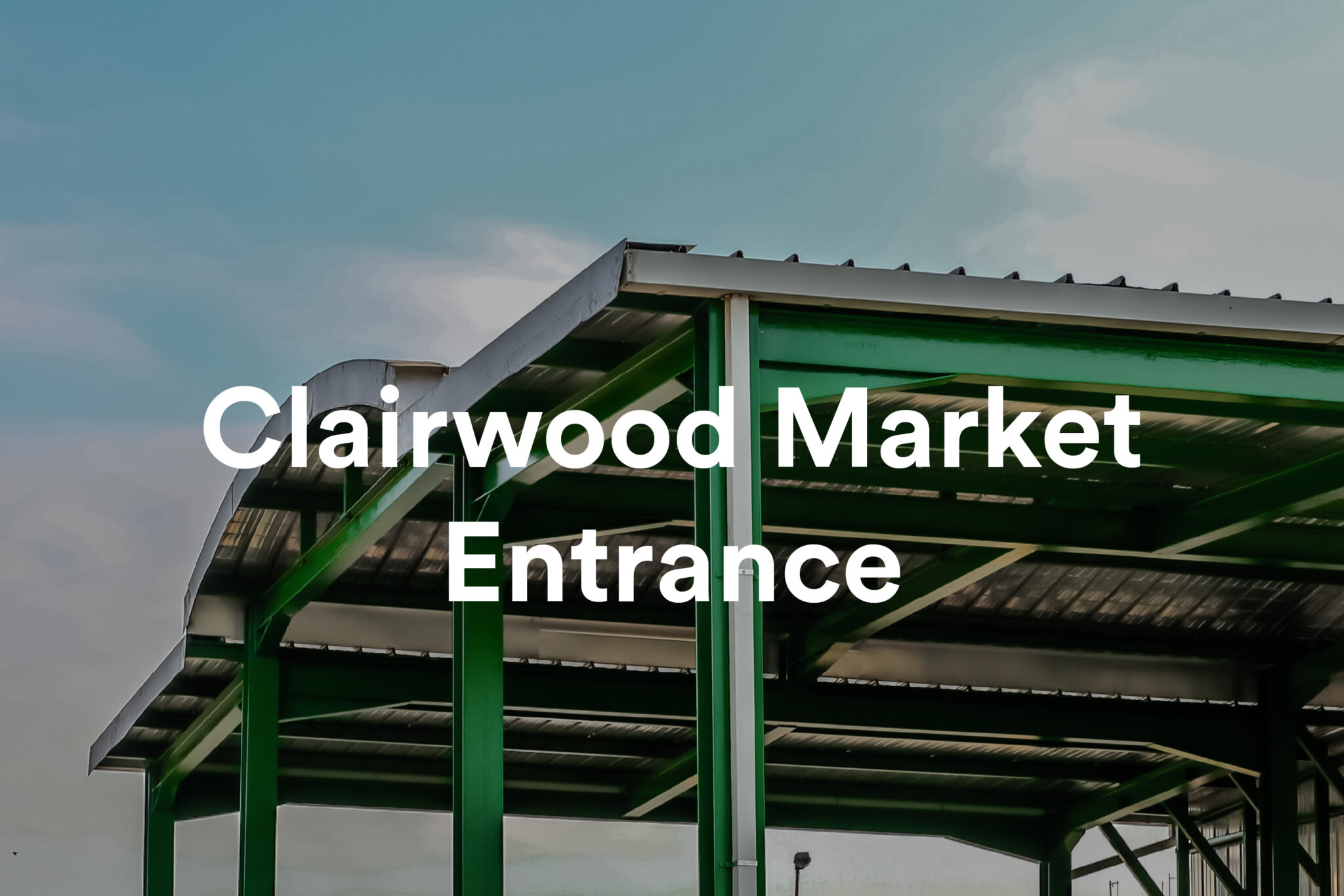 Project: Clairwood Market Entrance | Shaves Paint + Decor